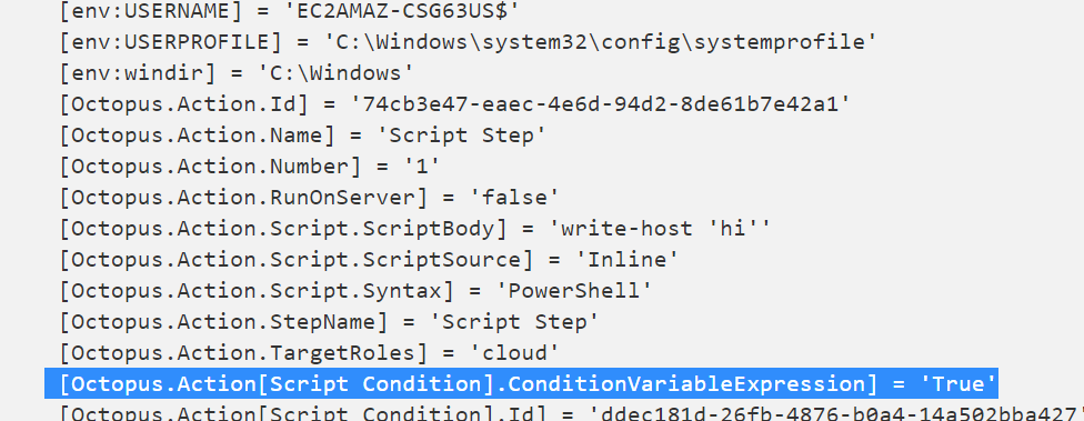 Step run condition fails when binding to process-scoped variable · Issue #6292 · OctopusDeploy ...