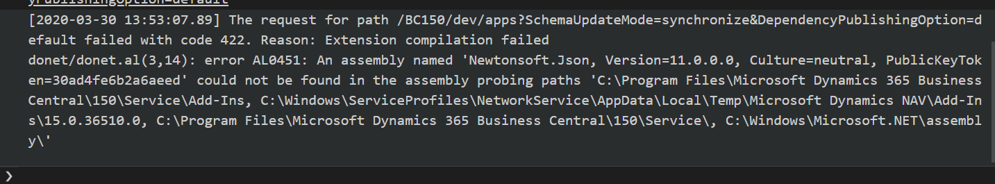 An assembly could not be found in the assembly probing paths · Issue ...