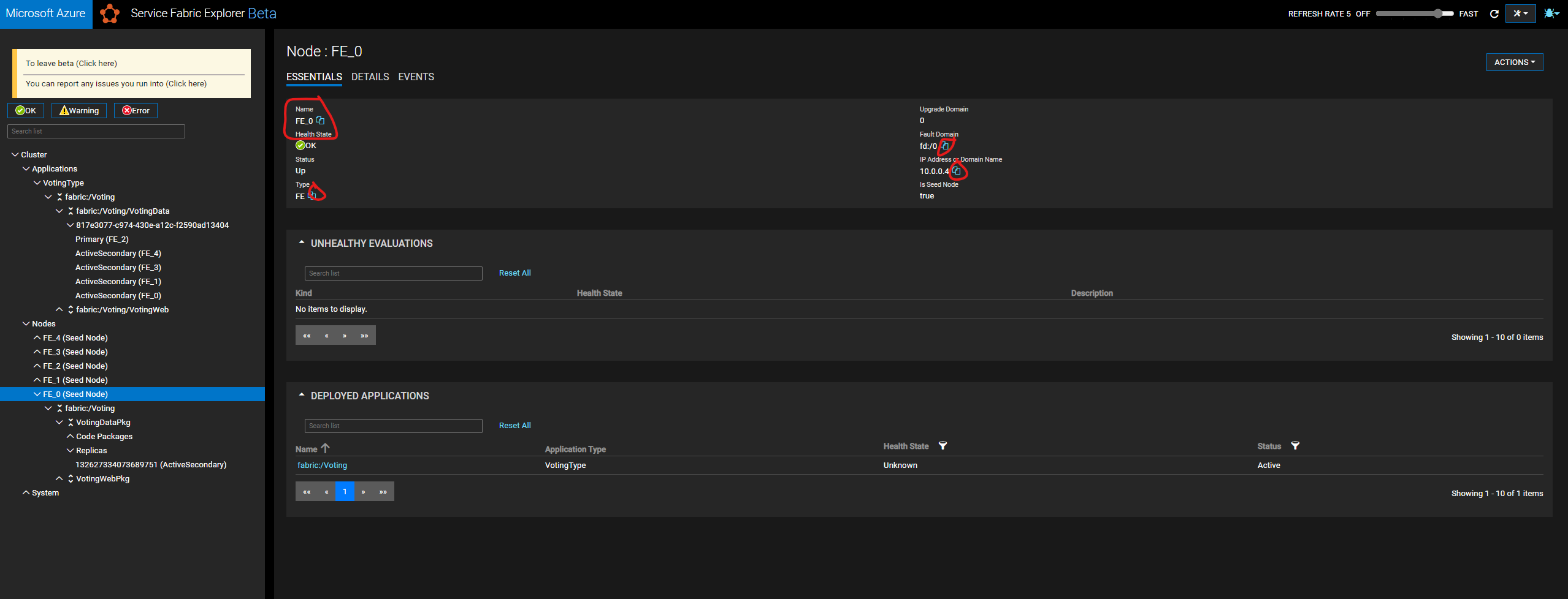 Beta SFX issues · Issue #516 · microsoft/service-fabric-explorer · GitHub