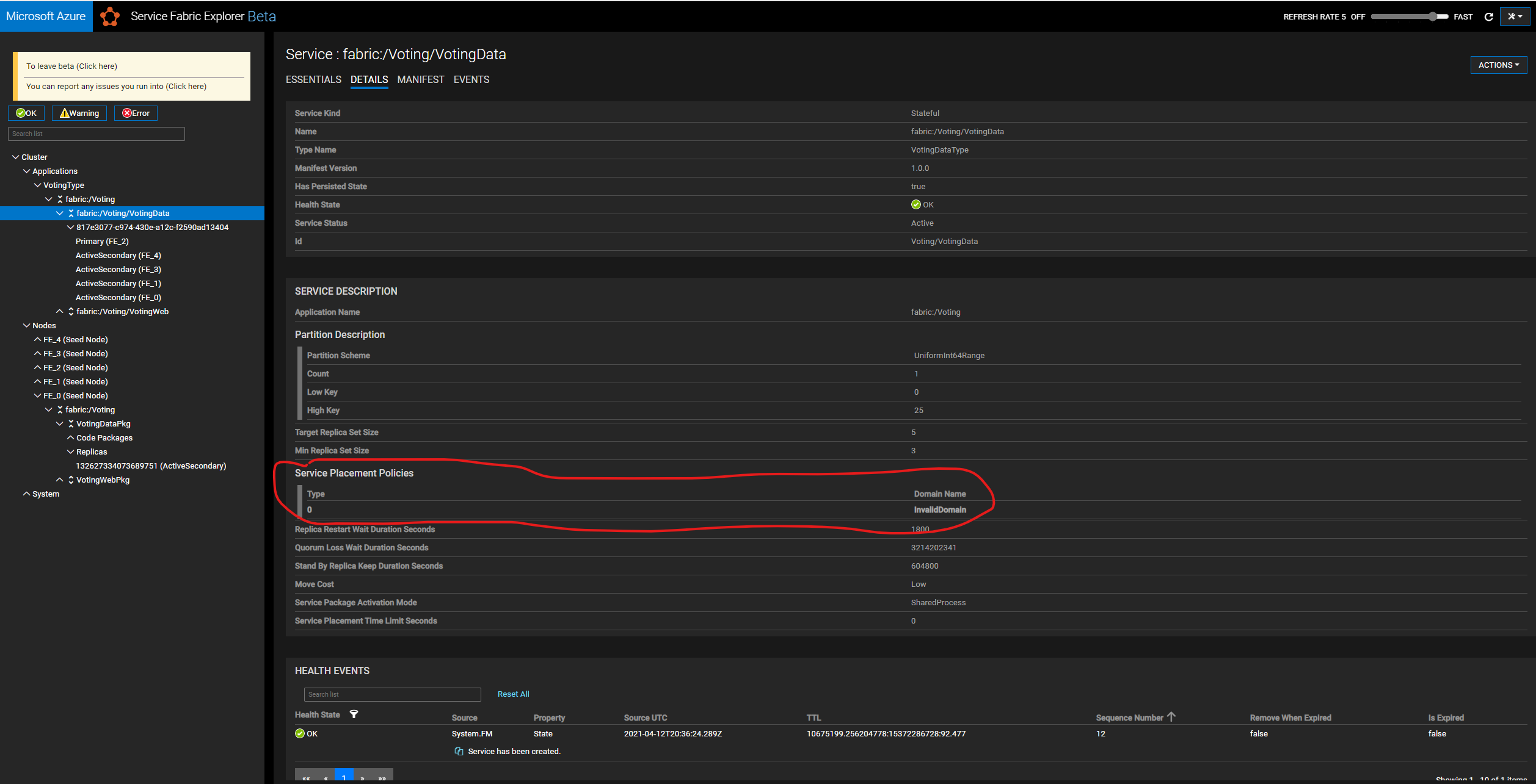 Beta SFX issues · Issue #516 · microsoft/service-fabric-explorer · GitHub