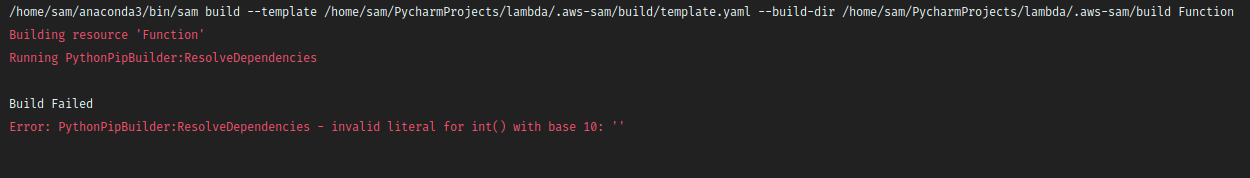 Error: PythonPipBuilder:ResolveDependencies - invalid literal for int() with base 10: · Issue ...