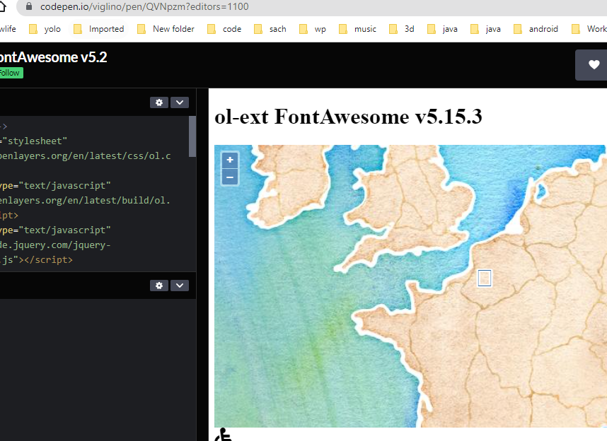 Last version of fontAwesome · Issue #585 · Viglino/ol-ext · GitHub