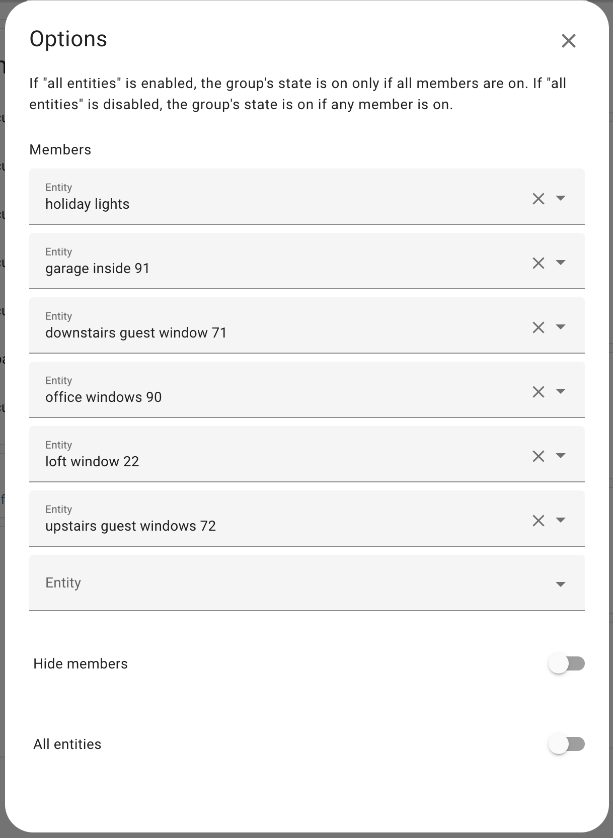 buttons missing in group options from frontend · Issue #14873 · home-assistant/frontend · GitHub