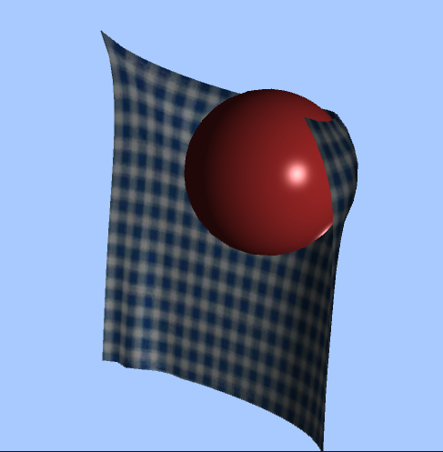 GitHub - Liudeke/Cloth-Simulation: GPU-based implementation of an implicit cloth solver and a ...