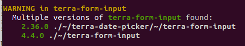 Upgrade the terra-date-picker terra-form-input dependency · Issue #1266 · cerner/terra-framework ...