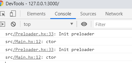 [OpenFL] Including lib calls Main ctor twice. Html5 target. · Issue #177 · massive-oss ...