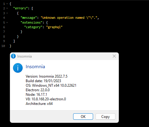 GraphQL Operations Menu is not disabled and causes "operationName" to be empty · Issue #5665 ...