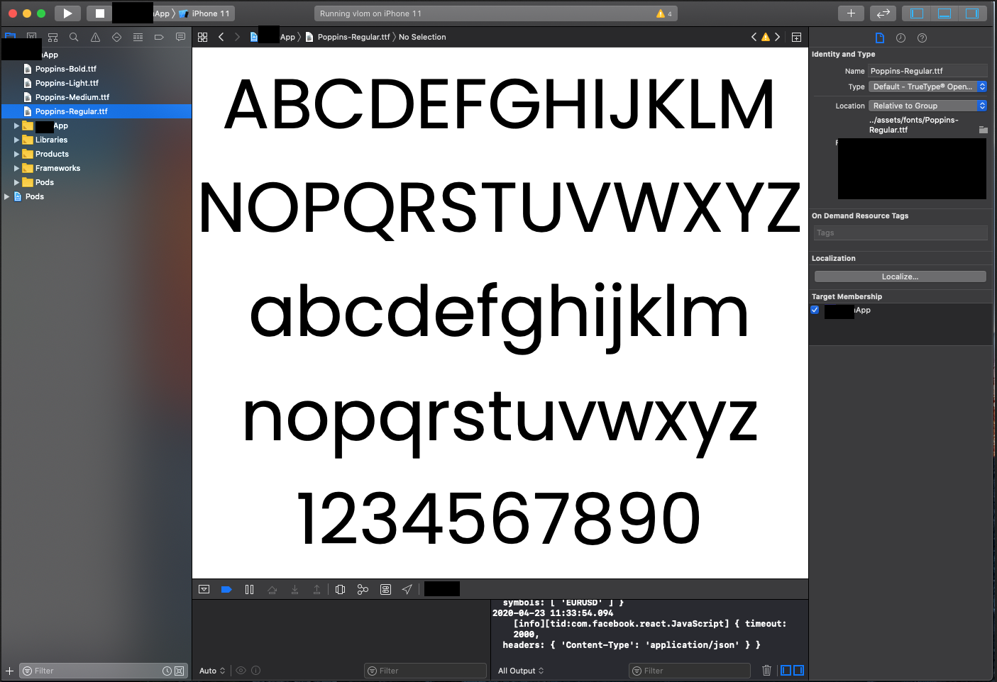 [IOS] Issue with fonts · Issue #28734 · facebook/react-native · GitHub