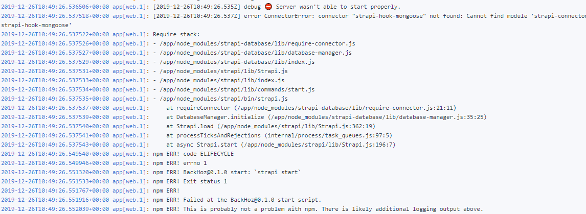 strapi-hook-mongoose not found [ Never Resolved ] · Issue #4828 · strapi/strapi · GitHub