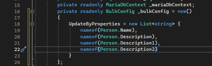 Bulkinsertorupdate Fails With Mysql Mariadb · Issue 1087 · Borisdjefcorebulkextensions · Github