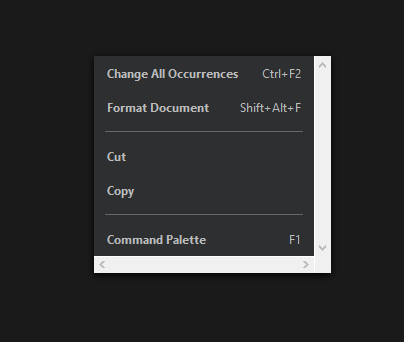 Context menu has scrollbars on Firefox (windows) · Issue #391 · wasdk/WebAssemblyStudio · GitHub