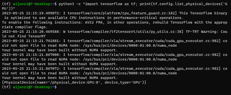 Unable to run model.fit() in WSL environment · Issue #60537 · tensorflow/tensorflow · GitHub