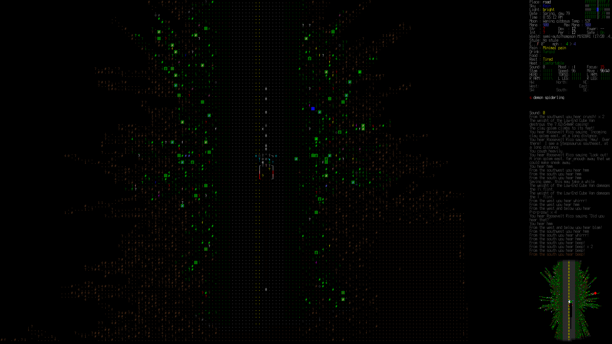 Weird rendering error's in ASCII · Issue #44445 · CleverRaven/Cataclysm ...