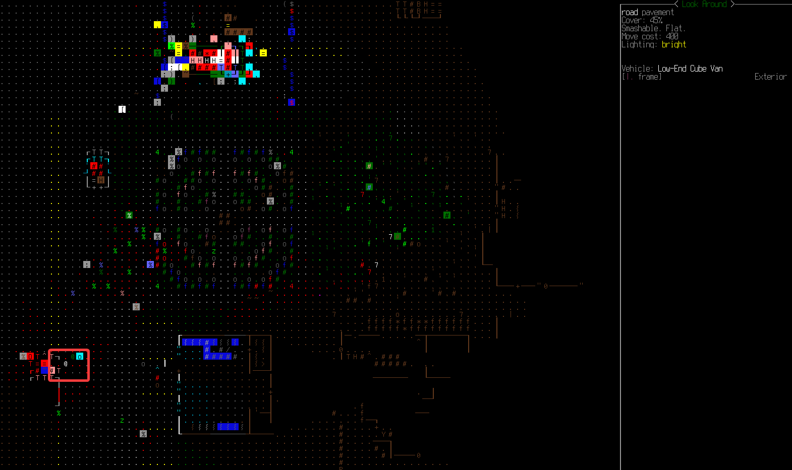 Weird rendering error's in ASCII · Issue #44445 · CleverRaven/Cataclysm ...