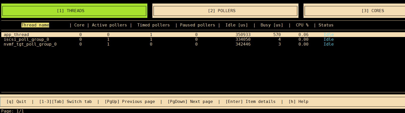 spdk_top: top and bottom menu display issue · Issue #2794 · spdk/spdk · GitHub