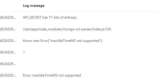 Mongourlparser Is Super Old And Doesnt Line Up With The Mongo Driver And Rejects