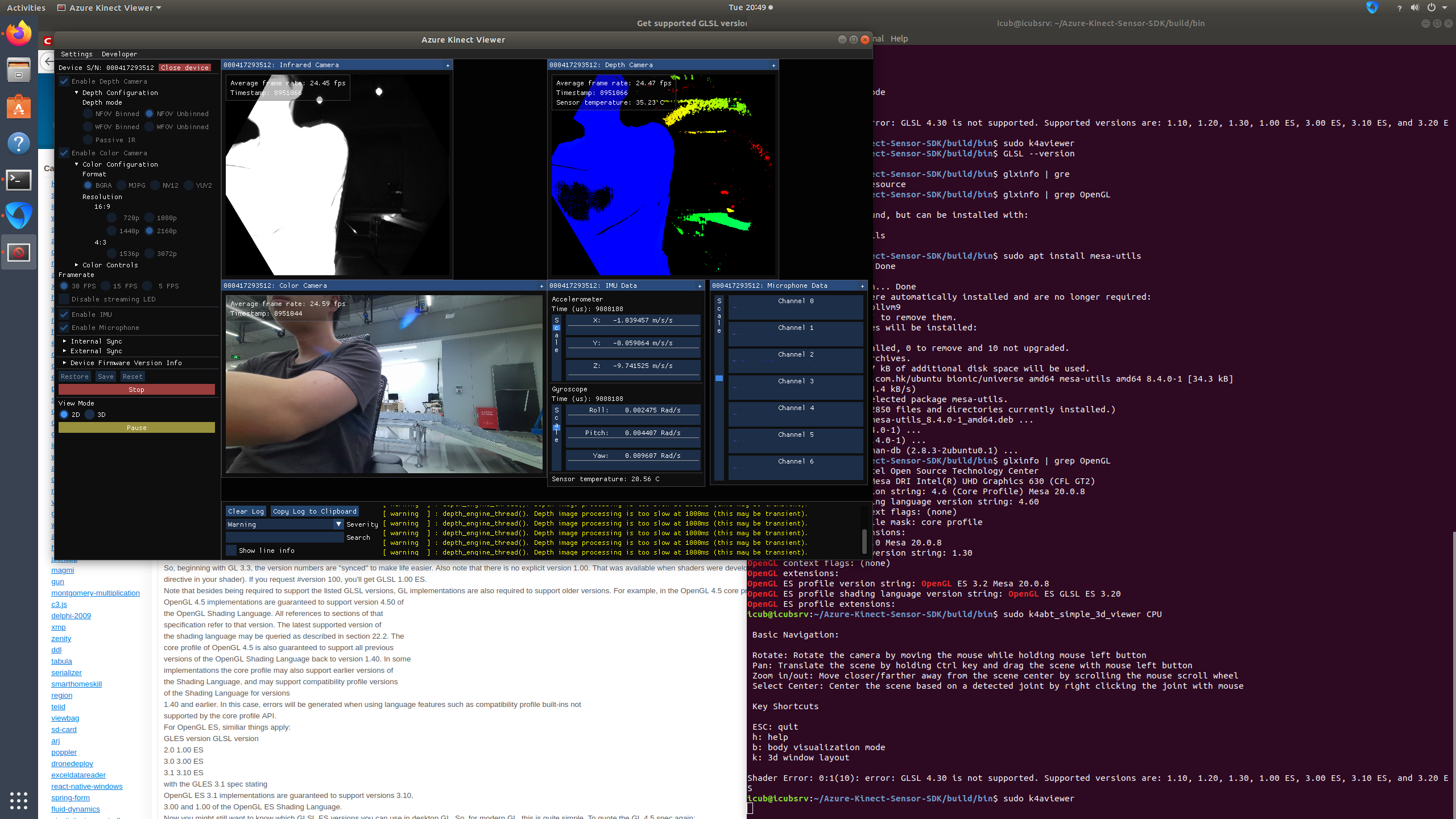 OpenGL Shading Language Version Error · Issue #1307 · microsoft/Azure ...