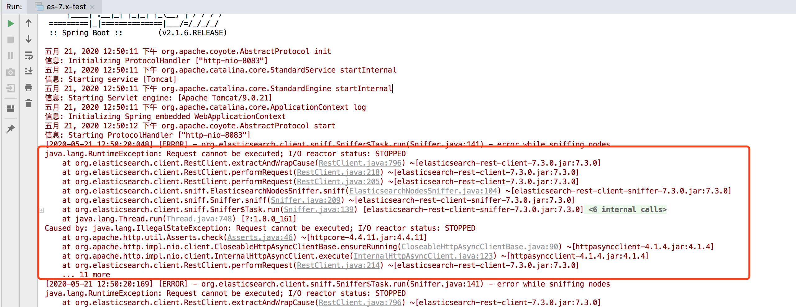 Use Elasticsearch732 Resthighlevelclient Error · Issue 4776 · Apacheskywalking · Github