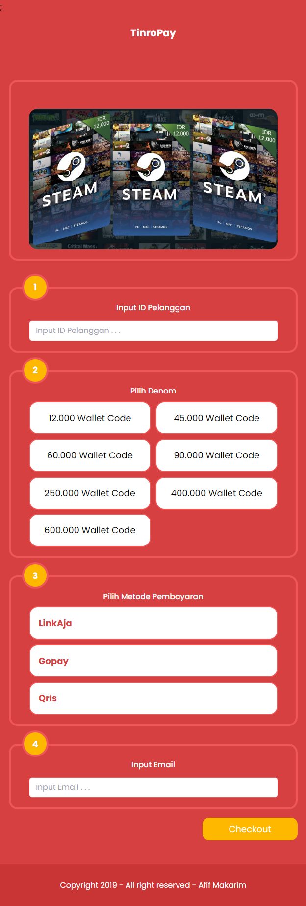 GitHub - afifmakarim/tinropay-reactjs: selfproject - website top up voucher