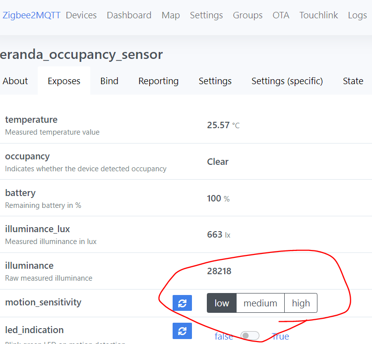 How to configure Philips Hue Motion Sensor sensitivity · Koenkk zigbee2mqtt · Discussion #8015 ...
