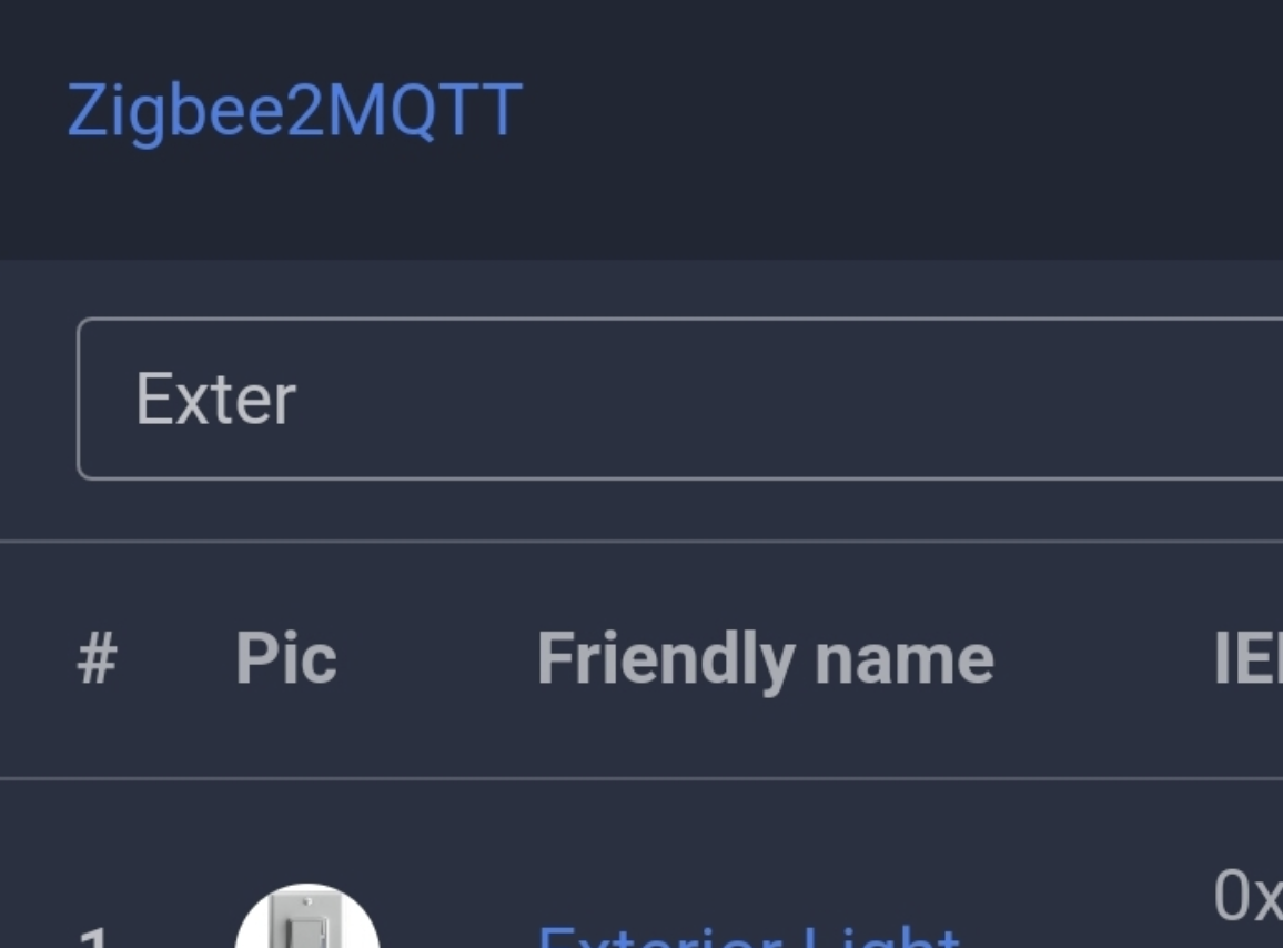 Only one device appearing on mobile · Issue #17418 · Koenkk/zigbee2mqtt · GitHub