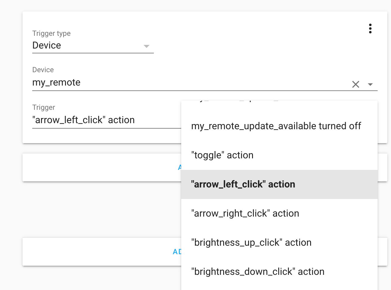 Home Assistant Trigger Automation Button