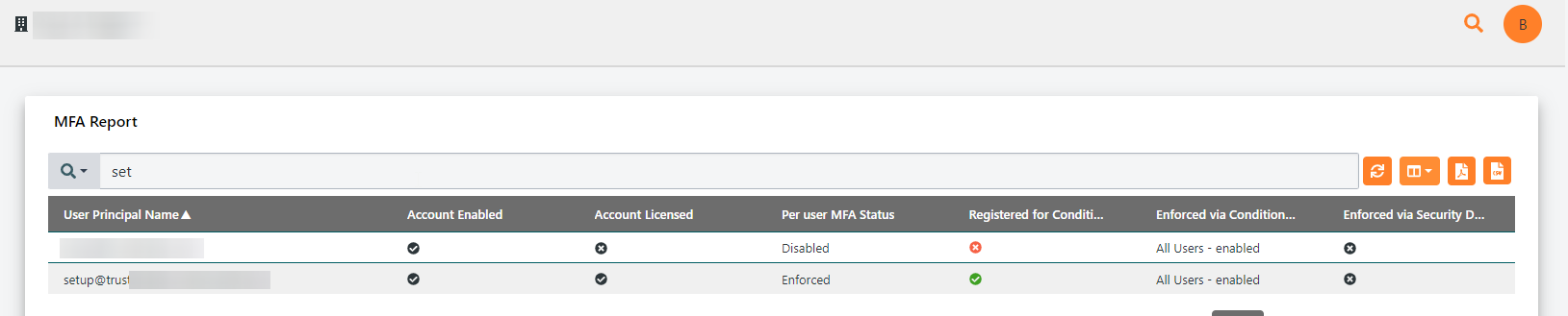 Issue with Tenants list, and also Admin MFA email alerts · Issue #1535 · KelvinTegelaar/CIPP ...