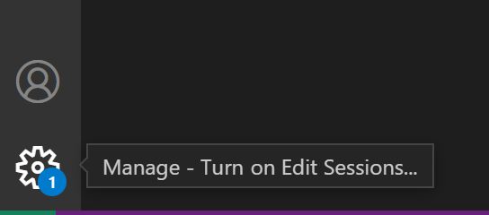 Turn on edit sessions makes badge show "1" · Issue #160476 · microsoft/vscode · GitHub