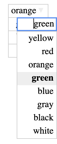 [RTL] Dropdown cell type · Issue #8802 · handsontable/handsontable · GitHub