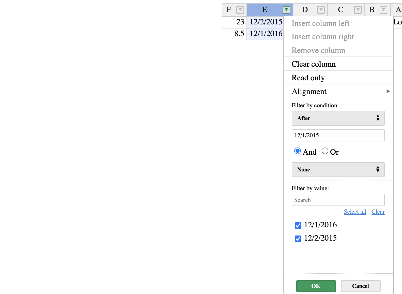 [RTL] Filters · Issue #8828 · handsontable/handsontable · GitHub