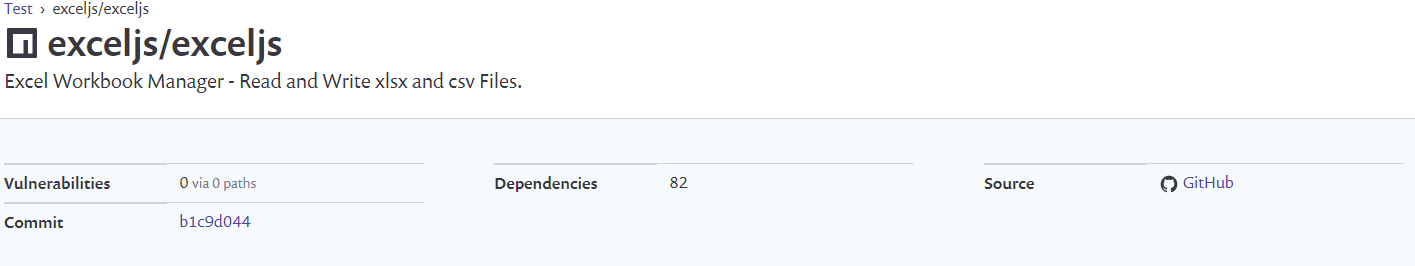 [BUG] vulnerability · Issue #1250 · exceljs/exceljs · GitHub