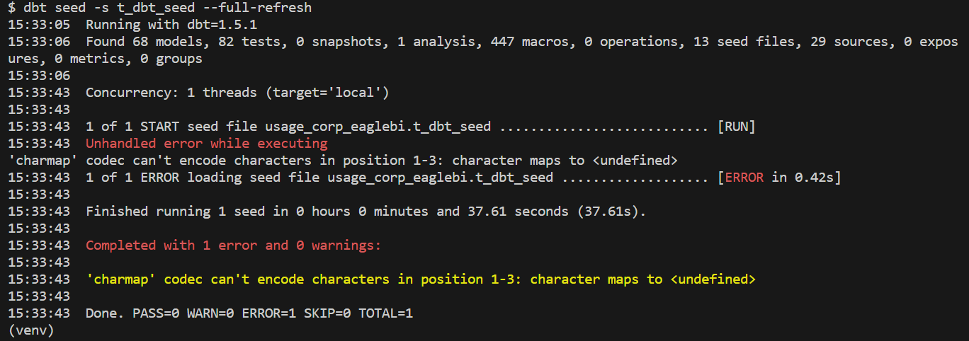 [CT-2679] [Bug] · Issue #7835 · dbt-labs/dbt-core · GitHub