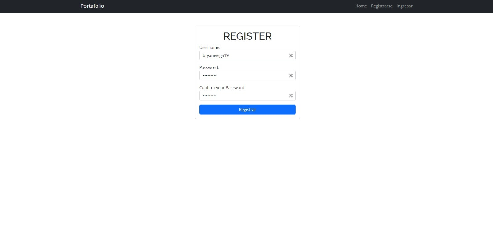 GitHub - bryamvega7/portafolio: Proyecto Unidad 4