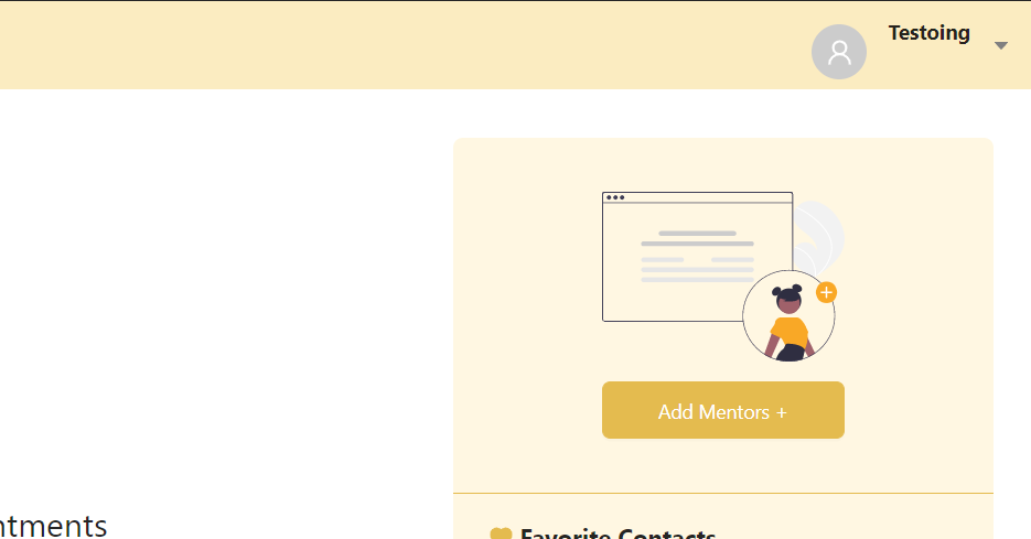 Add find a Mentor/Find a Mentee button in portal · Issue #360 · hack4impact-uiuc/mentee · GitHub
