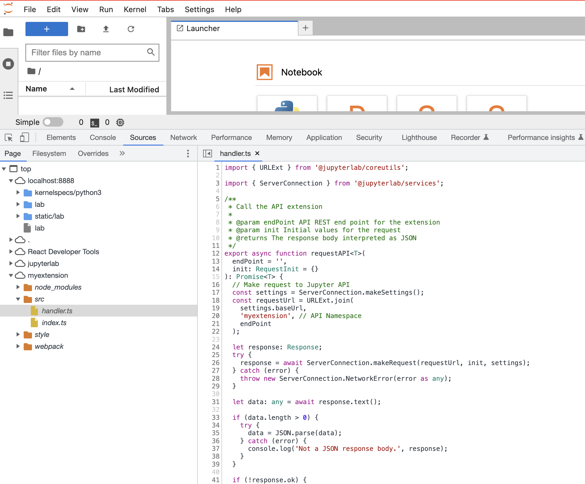 Added Config To Link Ts Source Maps By 3coins · Pull Request 13765 · Jupyterlabjupyterlab · Github