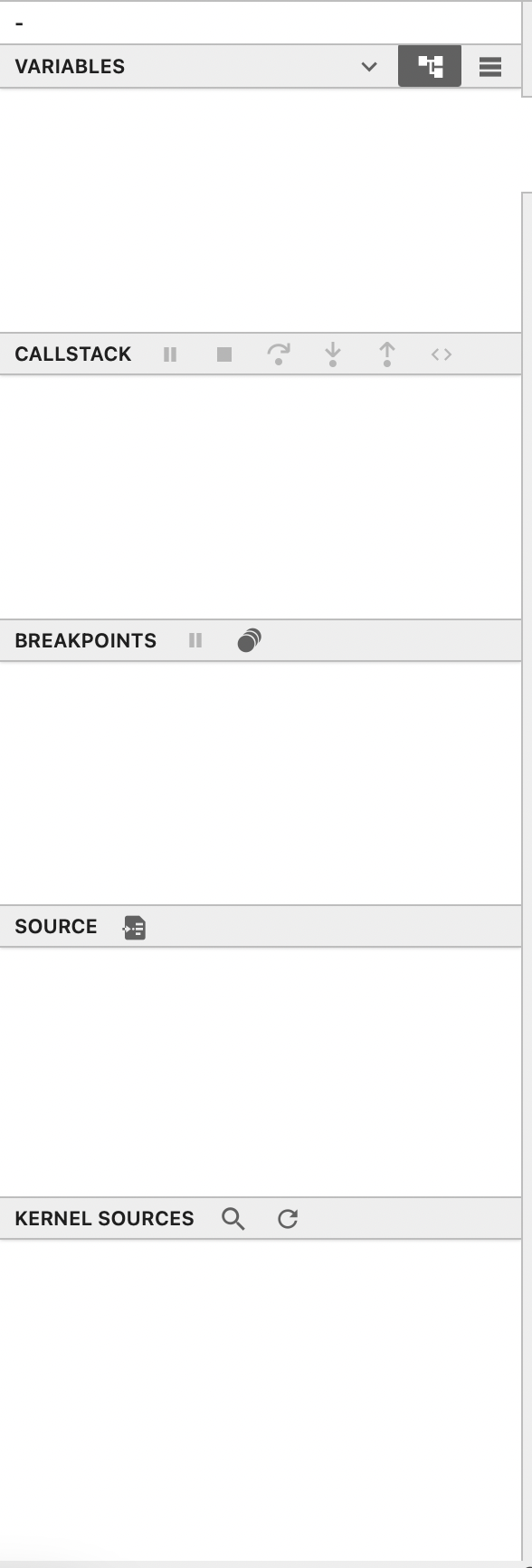Right-align Icons in debugger panel · Issue #14002 · jupyterlab/jupyterlab · GitHub