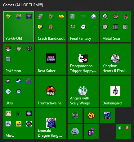 Batch: Iconize tiles with a background color matching the most popular ...