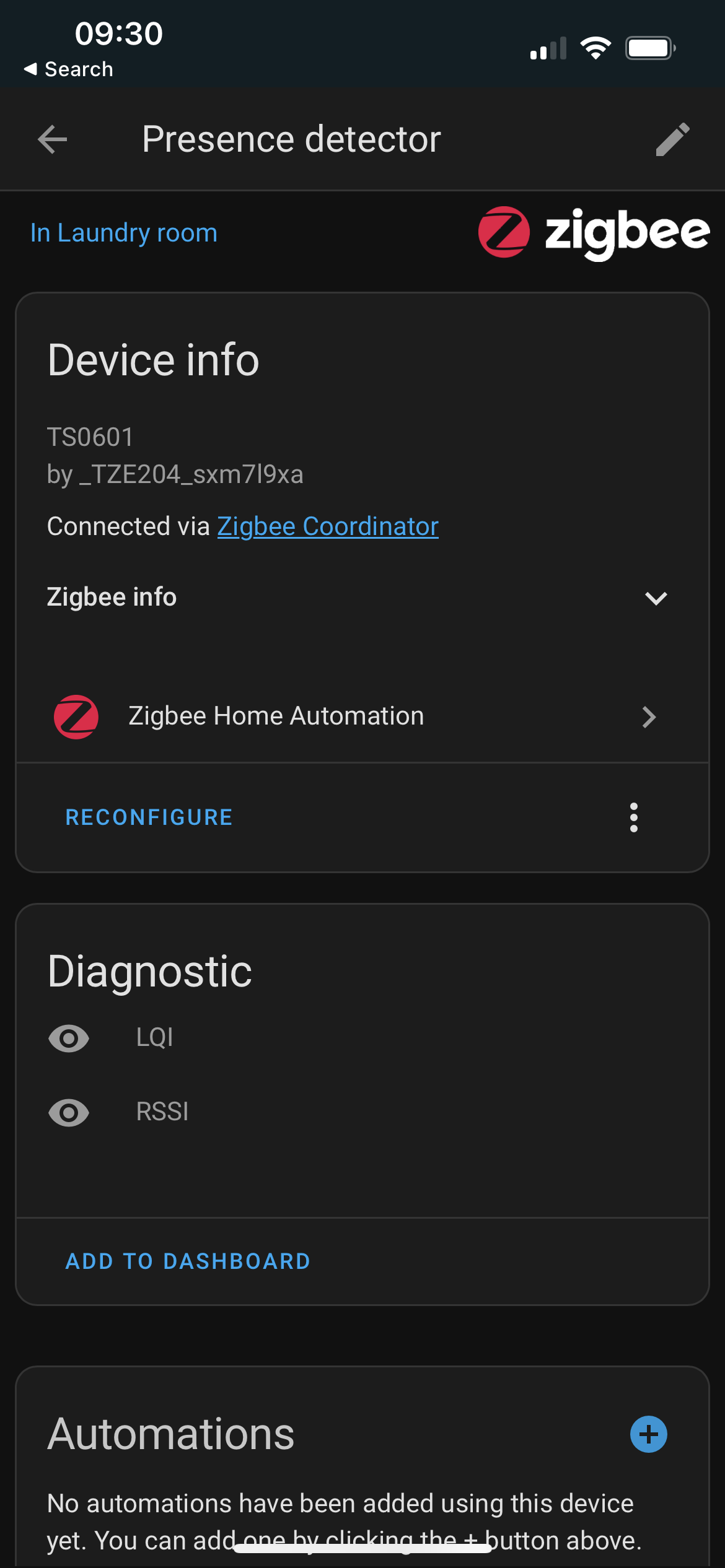 [Device Support Request] Tuya Zigbee Human Presence Sensor. TS0601 by _TZE204_sxm7l9xa · Issue ...