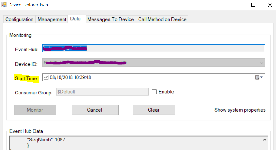 Support `StartTime` when monitoring D2C · Issue #138 · microsoft/vscode-azure-iot-toolkit · GitHub