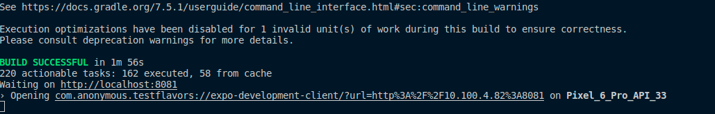 Run Android Command Doesnt Pick Generated Apk File When Using Product Flavors And Variant Option 