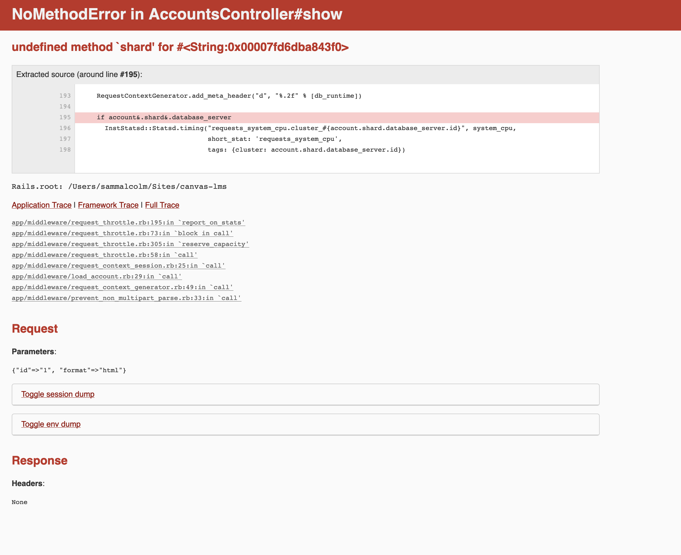 Cant run new Canvas releases locally with Quick Start guide · Issue ...