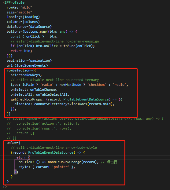 🐛[BUG]使用Table的onRow方法，自己控制table的选中项时不能选中多个 · Issue #331 · ant-design/pro-table · GitHub