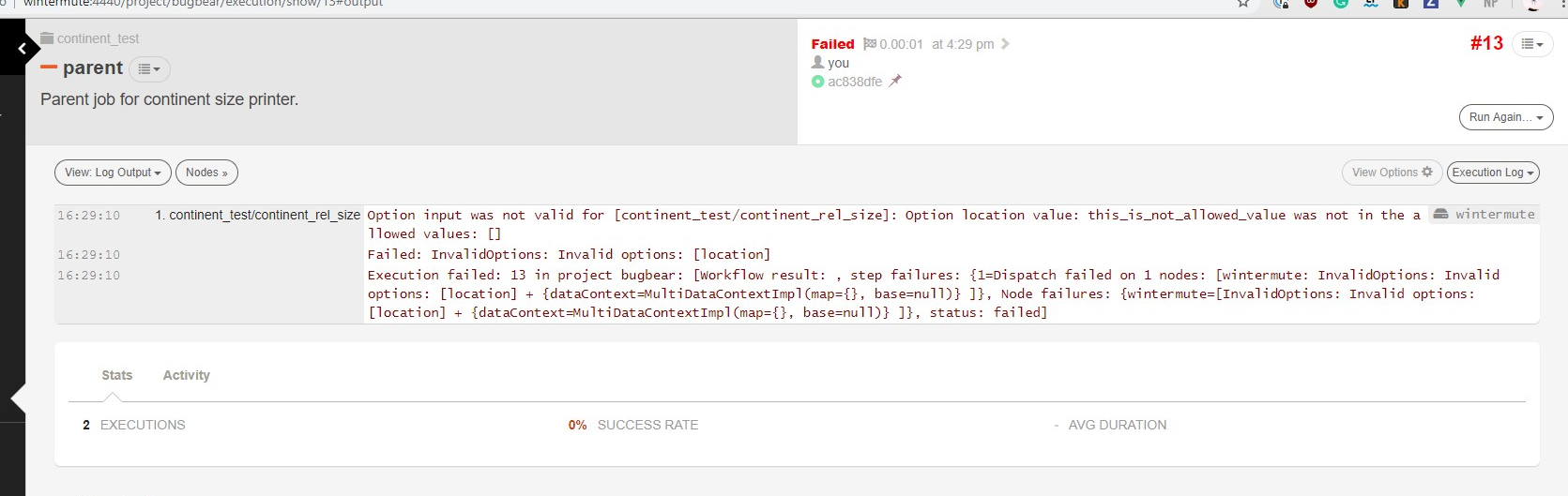 Option Value Restrictions Not Works For Job References With Remote Url Allowed Values · Issue