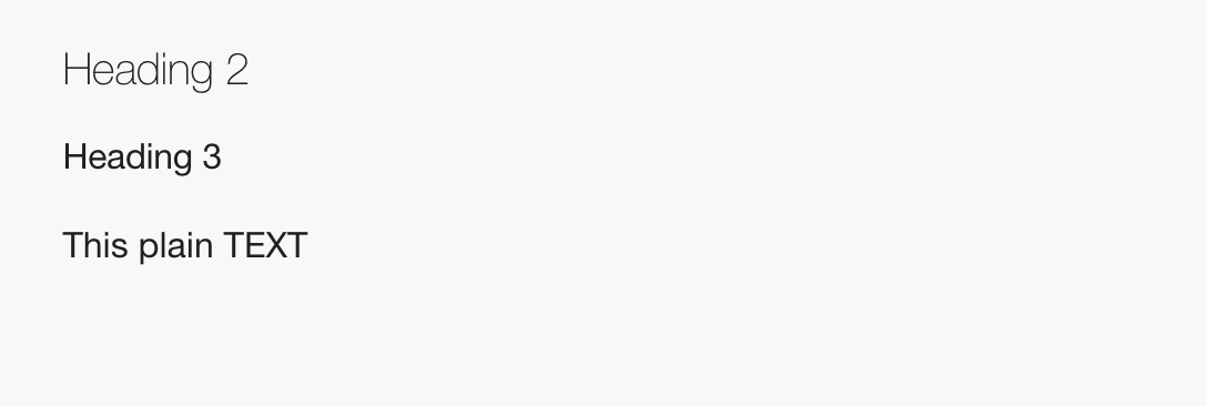 [TechDoc]The headings (specially heading 3) looks like normal text. · Issue #7929 · backstage ...