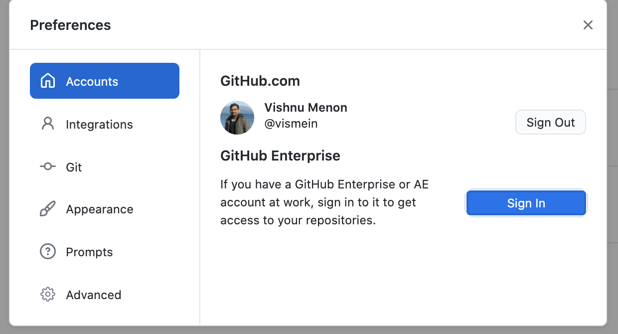 Getting "Authentication failed" error on Github Desktop on MACOS · Issue #13492 · desktop ...