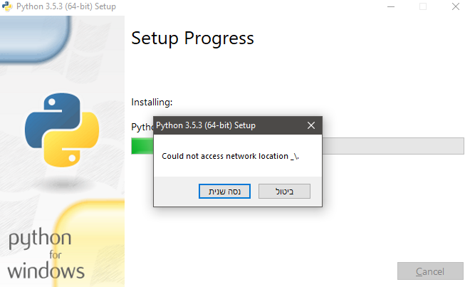 Install problem Python 3.5.3 · Issue #1499 · python/pythondotorg · GitHub