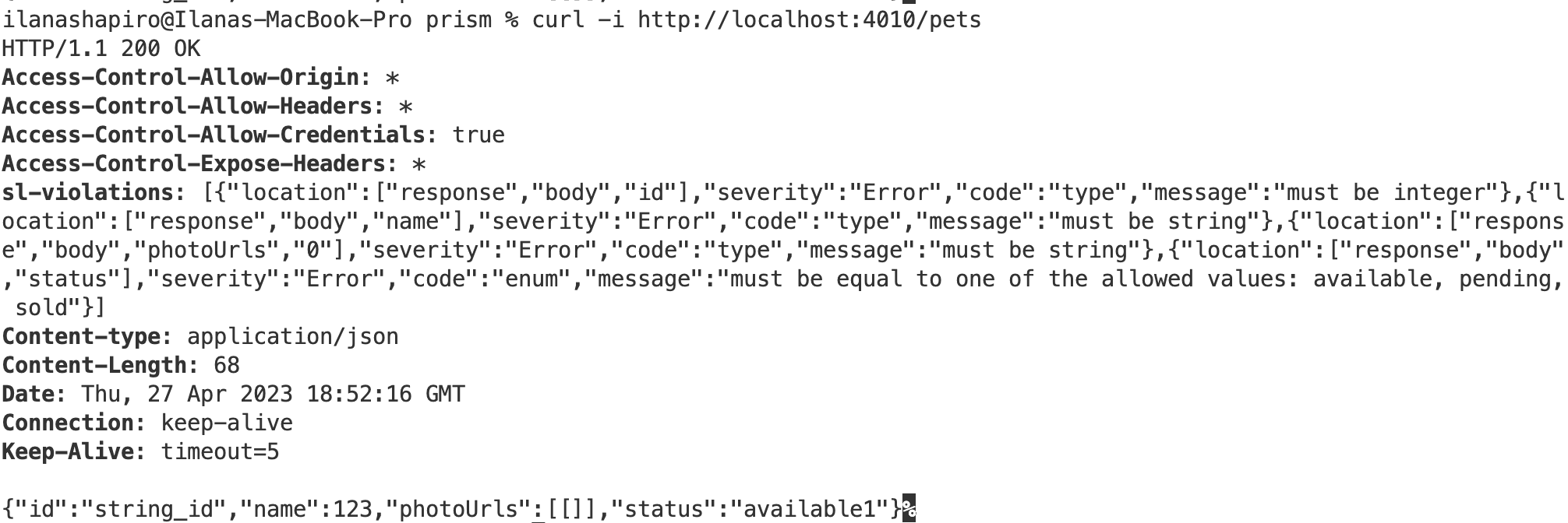 Do not reply with content from examples if they don't match the specified types · Issue #2271 ...