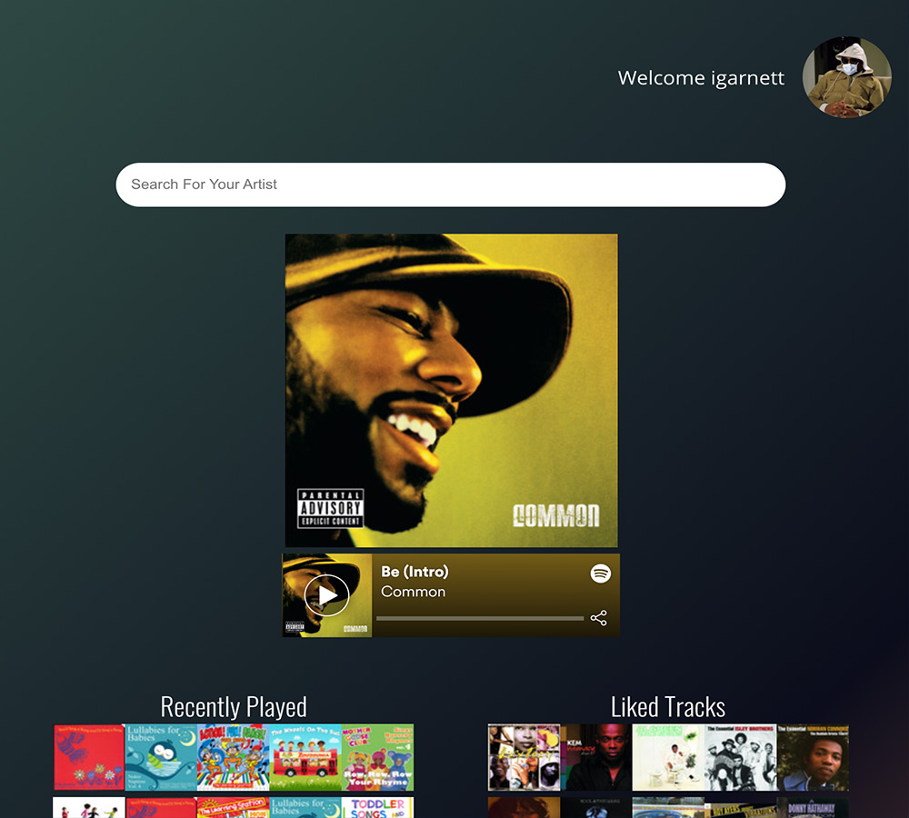 GitHub - garnettr/spotifyApp