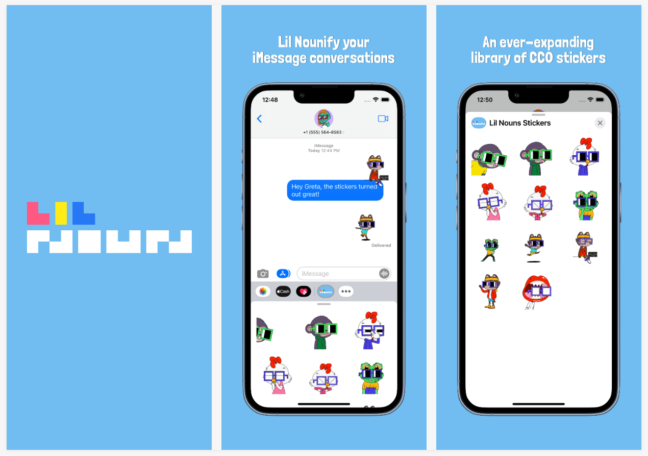 GitHub - jamie-hurst/LilNounsStickers: An iMessage sticker pack app featuring Lil Nouns artwork ...