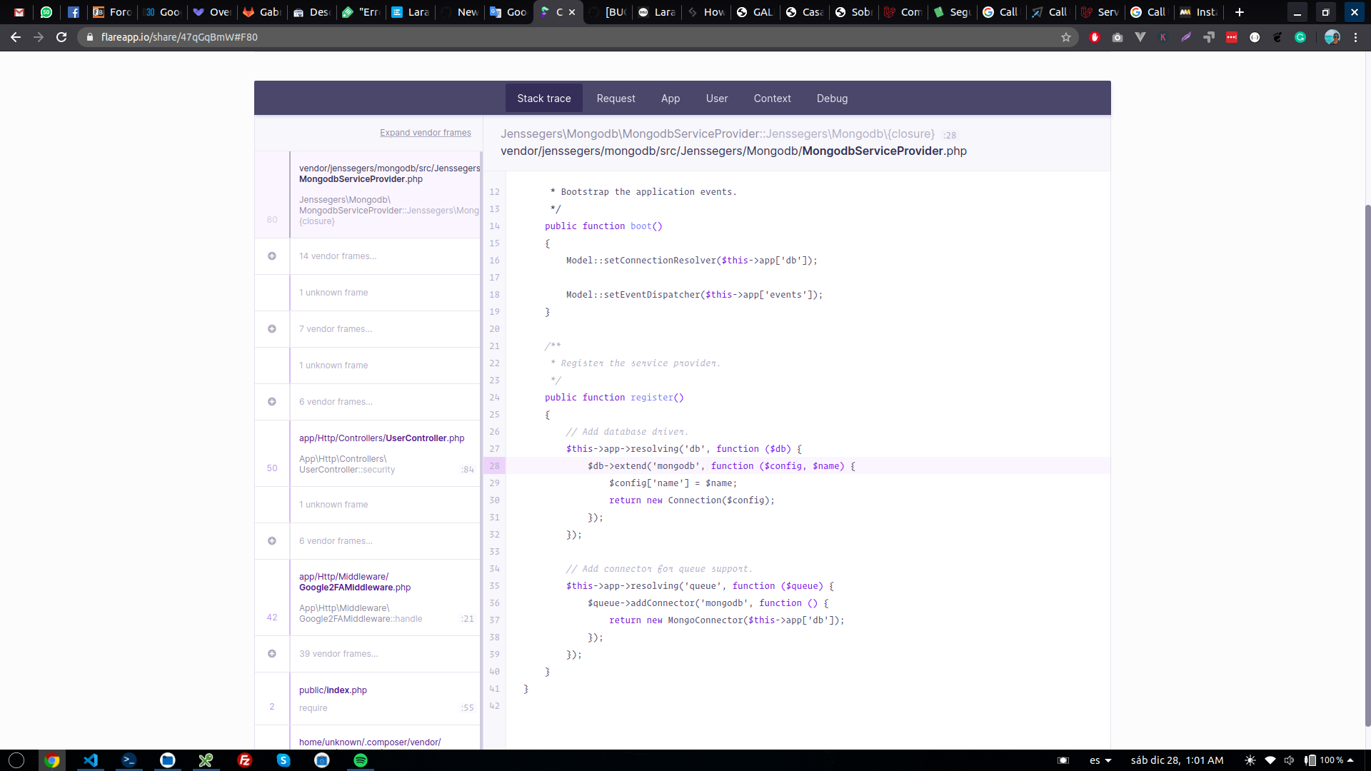 [BUG] Call to undefined method Illuminate\Support\Facades\DB::extend() · Issue #37 · laraform ...